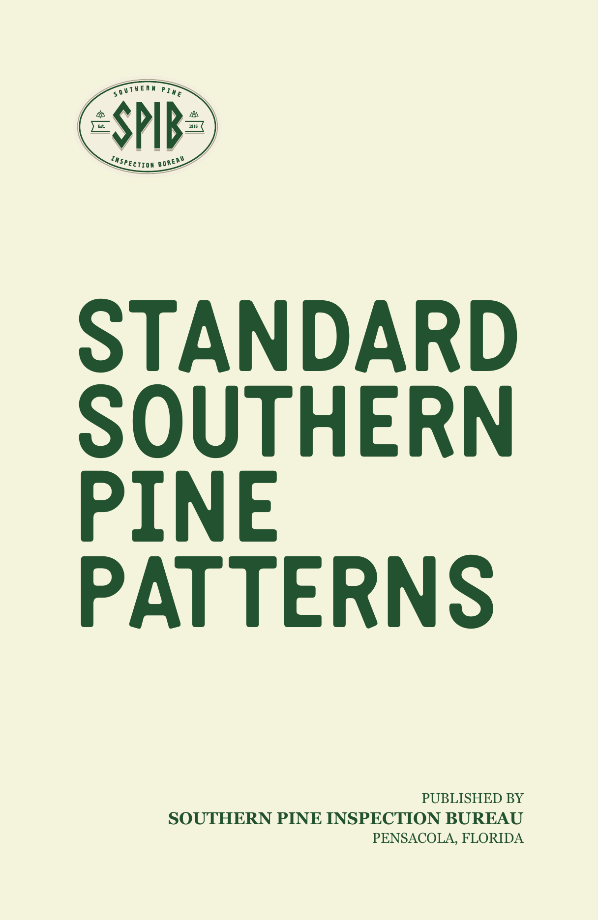 Shop Online | SPIB | Southern Pine Inspection Bureau